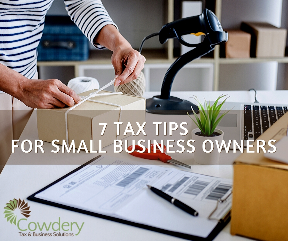 Tax Tips For Small Businesses Cowderytax