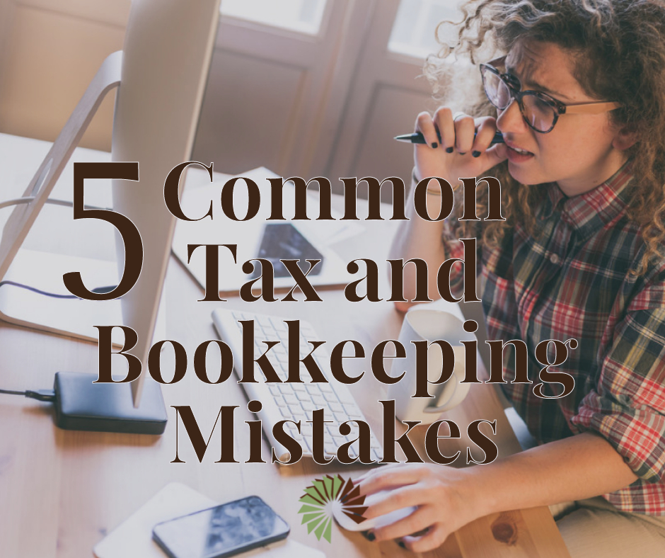 Common Tax and Bookkeeping Mistakes | CowderyTax.com