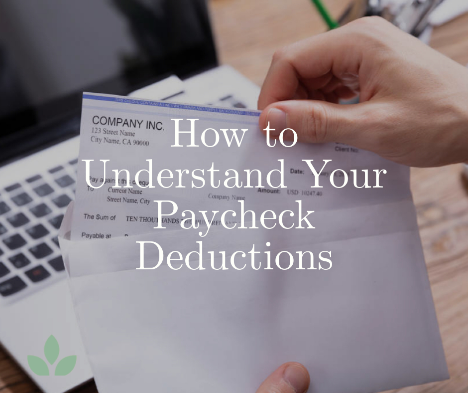 How to Understand the Paycheck Deductions - Cowdery Tax